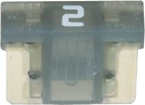 Low-Profile MINI Fuse 2A Gray – Lawson Products