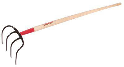 60" Manure/Garbage/Refuse Hook, 4 Curved 9" Tines – Lawson Products