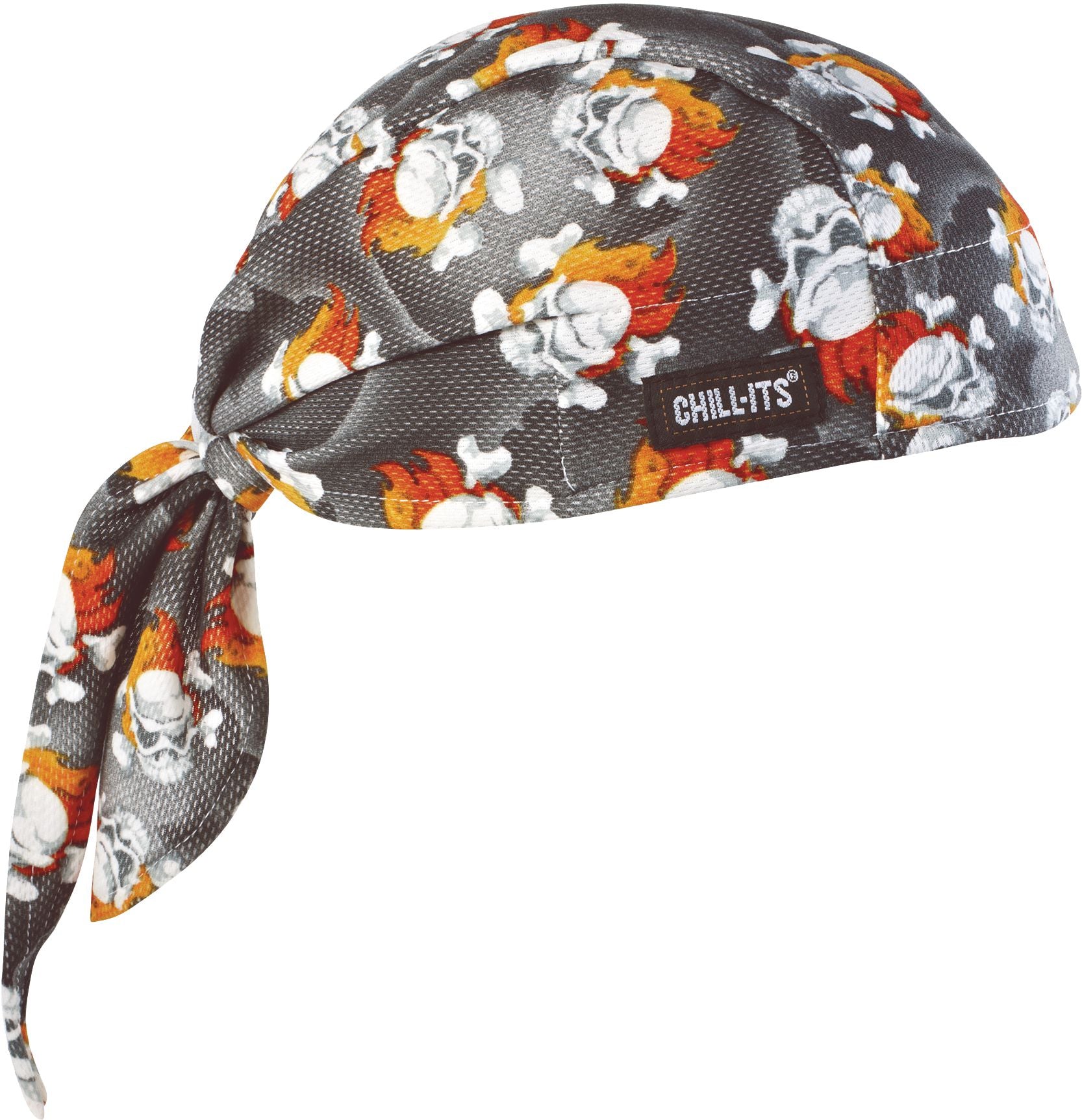 6615 Skulls Hi-Perform Dew Rag – Lawson Products