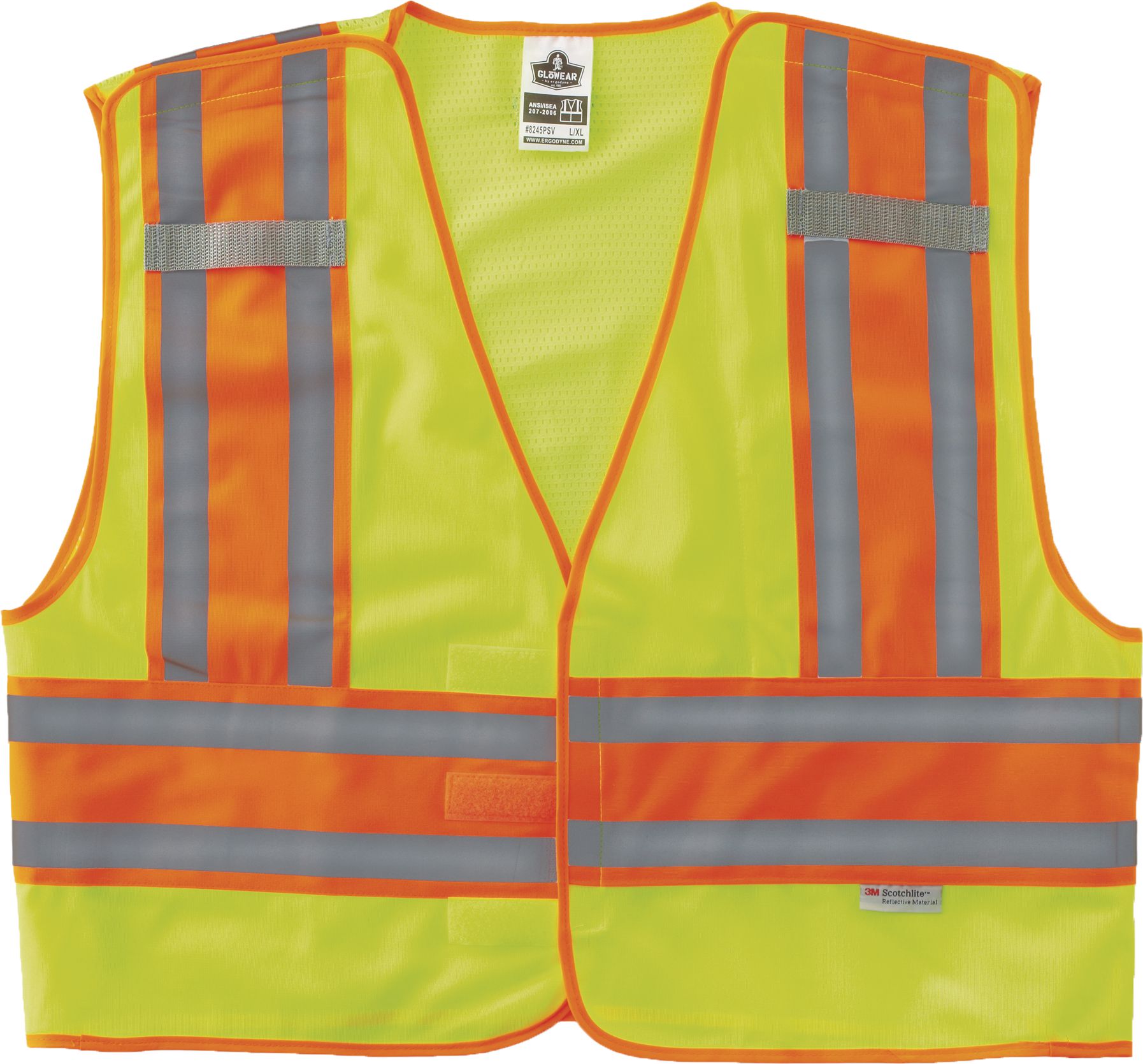 8245PSV 6XL/7XL Lime Public Safety Vest – Lawson Products