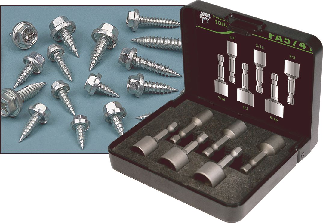 Self Drilling Screw Assortment with Nut Set 800Pcs – Lawson Products