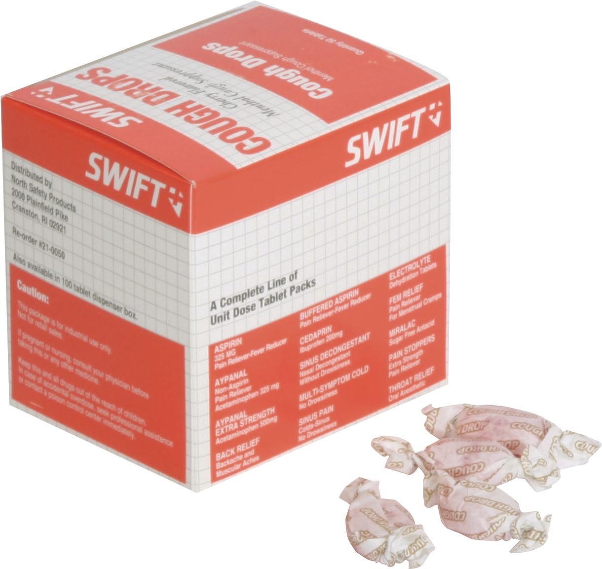 Cherry Cough Drops, 50 – Lawson Products