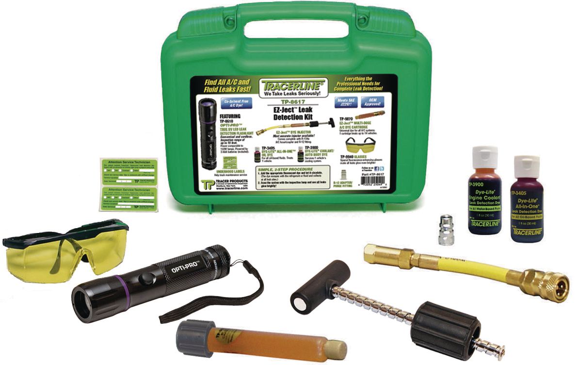 Complete EZ-Ject™ OPTI-PRO™ Leak Detection Kit – Lawson Products