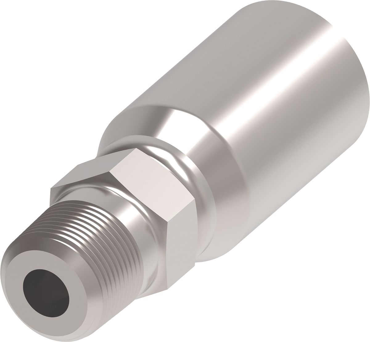 E Crimp-On Hose End 5/8" x 3/4-14 – Lawson Products