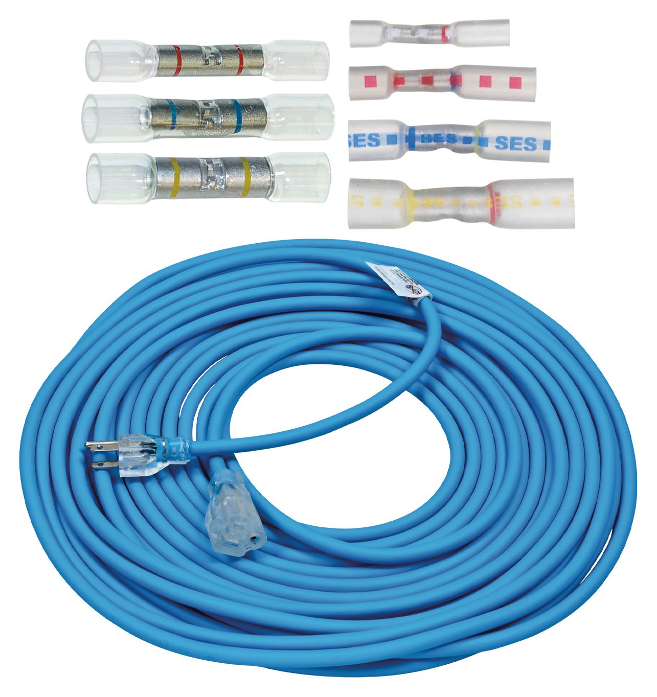 Visa Seal/Multi-Wire Connector Assortment with 12/3 25' Extension Cord ...