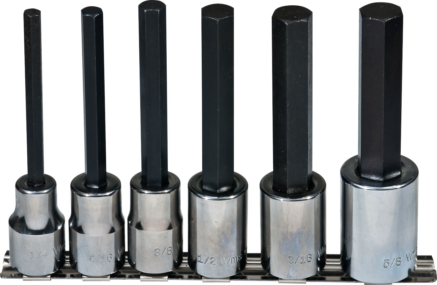 Socket Set, Hex Bit, Long Length, 1/2" Drive, 6pc – Lawson Products