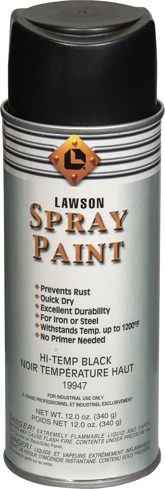 High Temperature Black High Solids Paint – Lawson Products