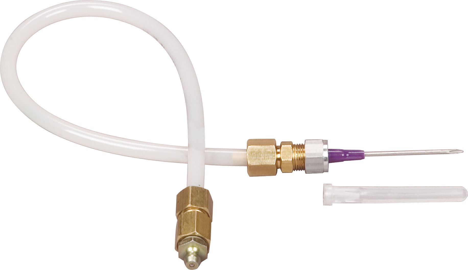 Grease Gun Needle with 12" Plastic Tubing – Lawson Products