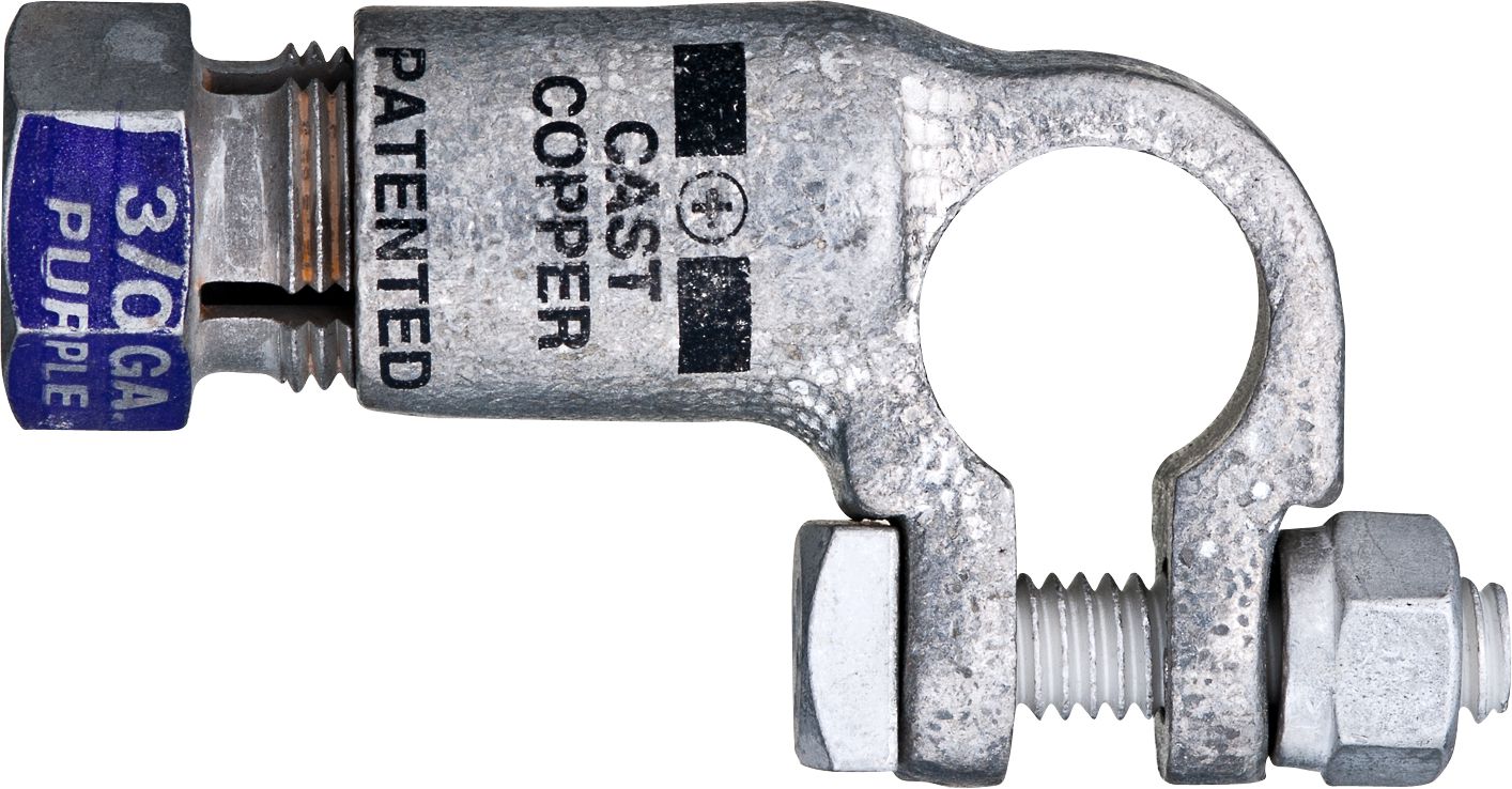 Compression Battery Terminal 3/0 AWG Positive – Lawson Products