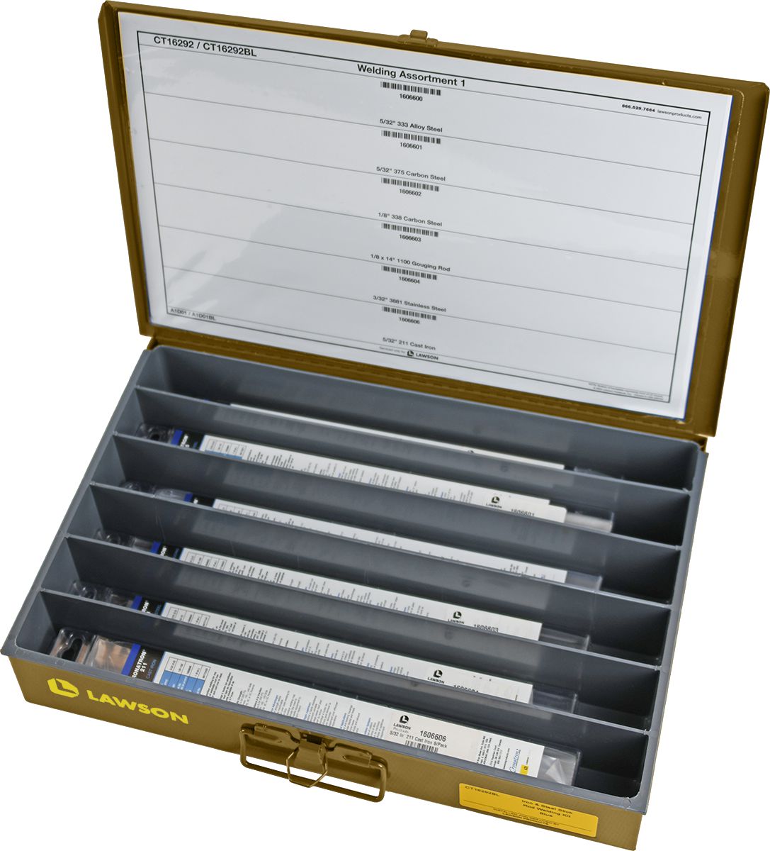 Iron & Steel Stick Rod Electrode Kit Assortment – Lawson Products