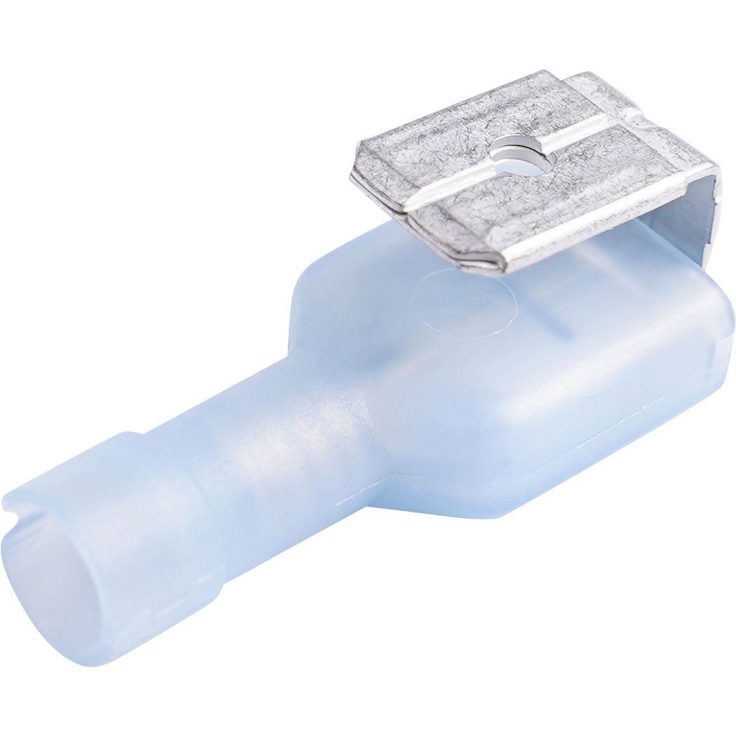 Piggyback Terminal Crimp Insulated Blue 1/4 In Tab 16-14 AWG Pack of 1 ...