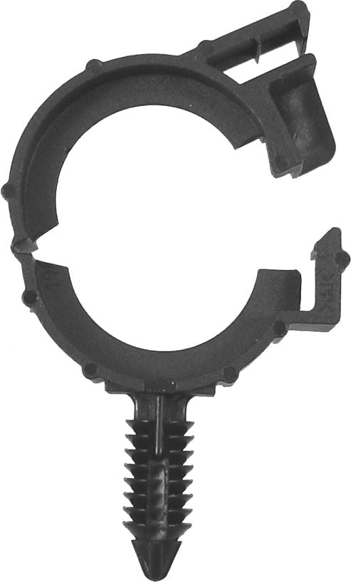 Convoluted Conduit Clip Plastic Black 19mm – Lawson Products
