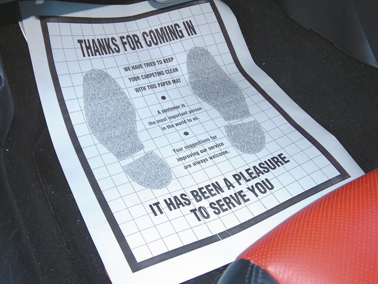 Paper Floor Mats – Lawson Products