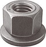 Metric Hex Nut with 19mm Free Spinning Washer – Lawson Products