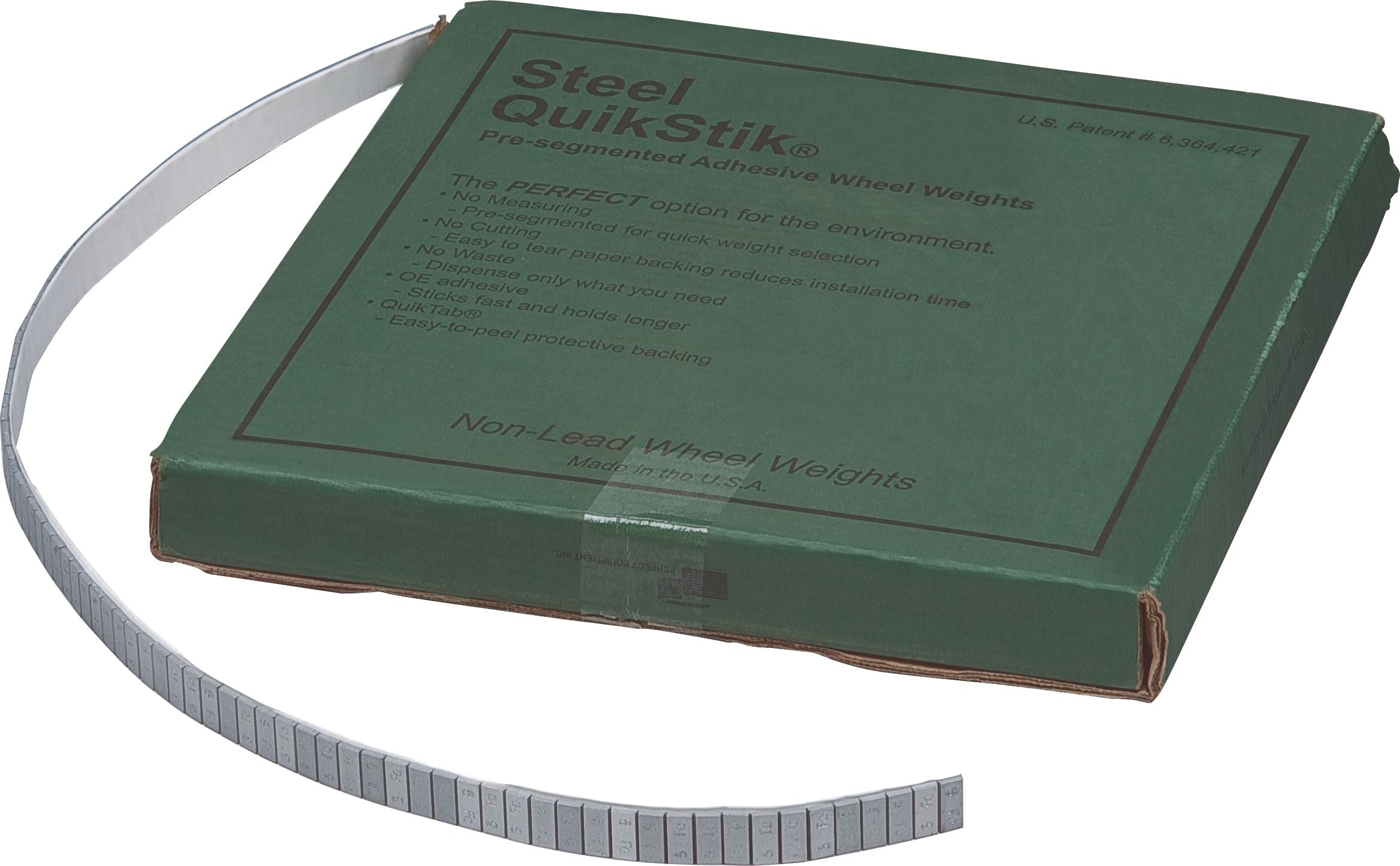 Steel Adhesive Wheel Weight Roll 1280 Segment/Roll – Lawson Products