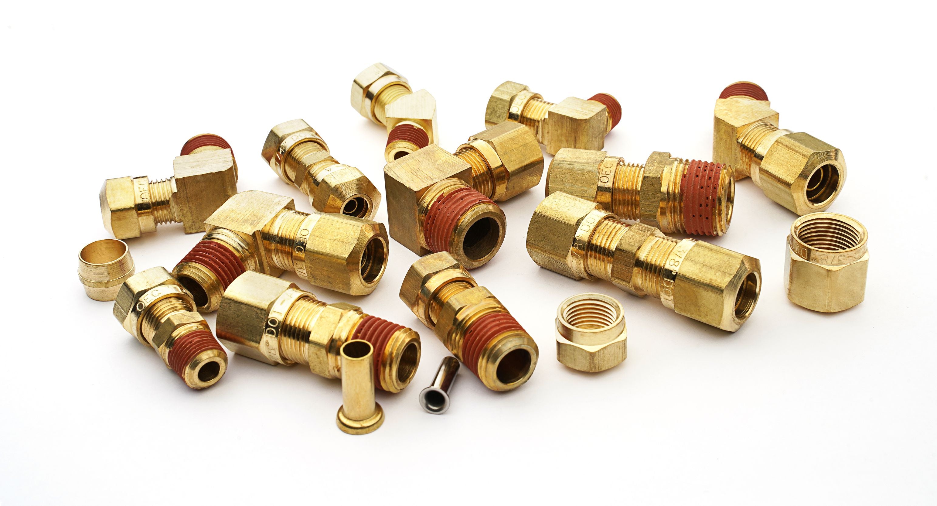 Brass DOT Compression 1/4 and 3/8 Assortment – Lawson Products