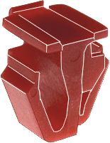 Door Molding Clip Nylon Red 10 x 12mm – Lawson Products