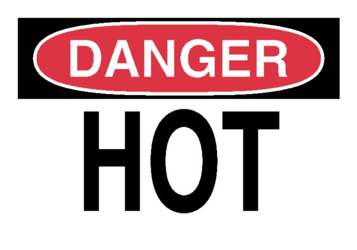 DANGER HOT Sign – Lawson Products