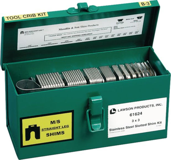 Slotted Shim Stainless Steel 2 x 2" – Lawson Products