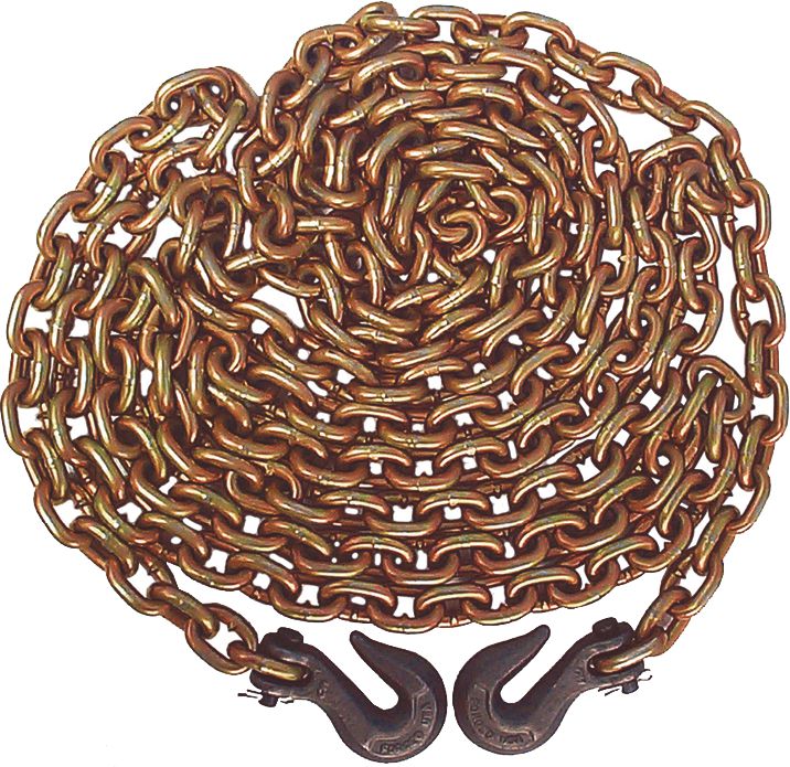 Grade 70 Binding Chain Assembly, 3/8" x 20' , 6,600 lb WLL – Lawson ...