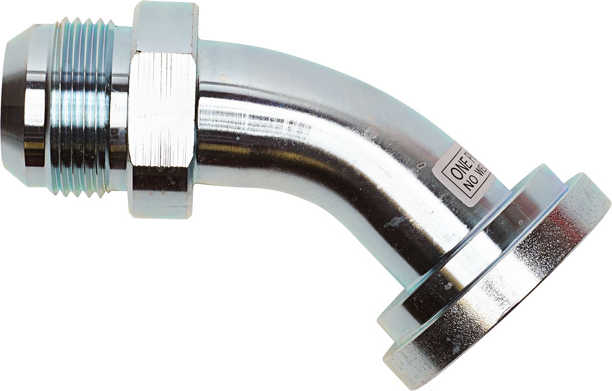 Hydraulic Adapters, 45° Elbow, Male JIC X SAE Code 61 Flange – Lawson Products