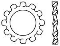 External Tooth Lock Washer Zinc – Lawson Products