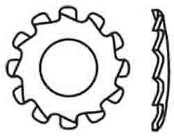 External Tooth Lock Washer Zinc – Lawson Products