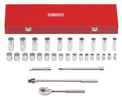 1/2" Drive 31 Pc. Metric Socket Set - 12 Point – Lawson Products