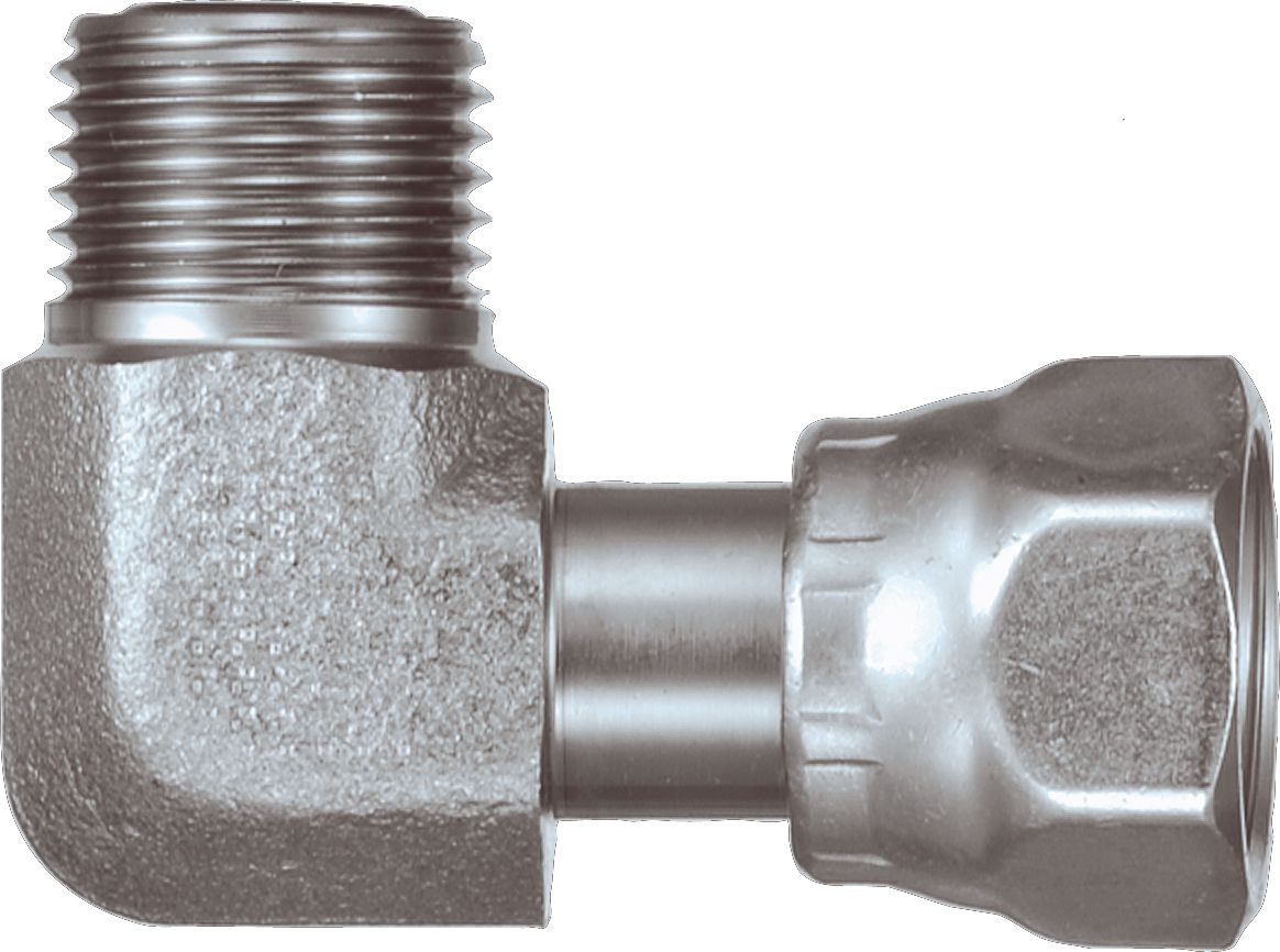 Hydraulic Adapters, 90° Elbow, Male ORFS X Female ORFS Swivel – Lawson ...