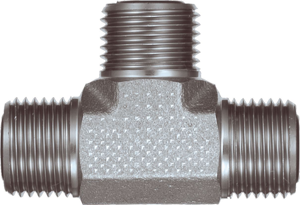 Hydraulic Adapters, Union Tee, Male ORFS X Male ORFS X Male ORFS ...
