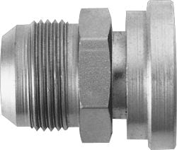 Hydraulic Adapters, Flange Adapter, Male JIC X SAE Code 61 Flange ...