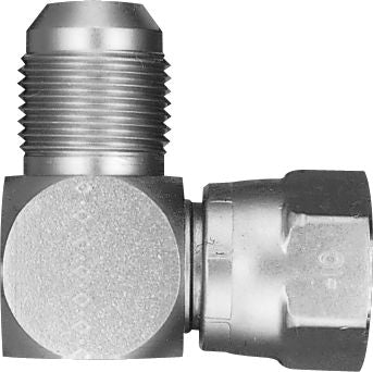 Hydraulic Adapters, 90° Elbow, Male JIC X Female JIC Swivel – Lawson Products