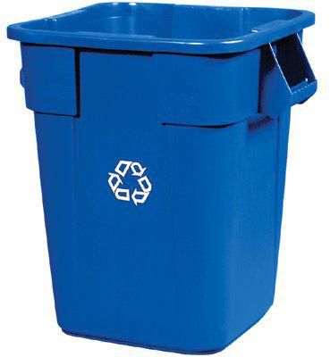 40 Gallon BRUTE® Square Recycling Container without Lid – Lawson Products