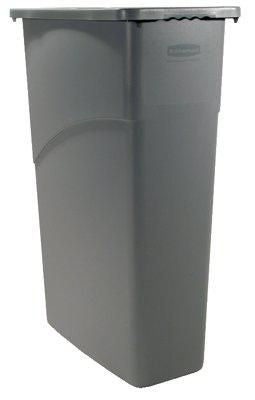 23 Gallon Blue Slim Jim® Waste Container – Lawson Products