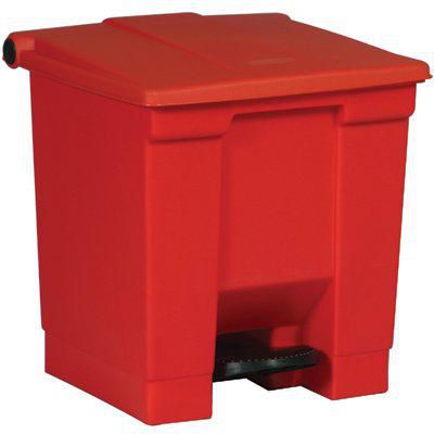 8 Gallon White Step-On Container – Lawson Products