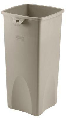 23 Gallon Beige Untouchable® Square Container – Lawson Products